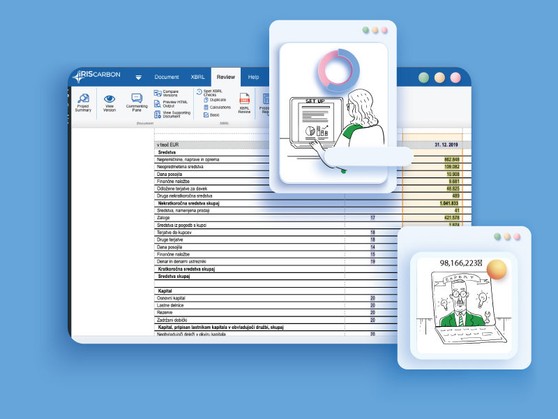 IRIS CARBON® for SEC EDGAR and iXBRL Reporting